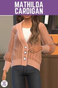 The Cutest Sims 4 CC Cardigans Your Sims Need to Wear