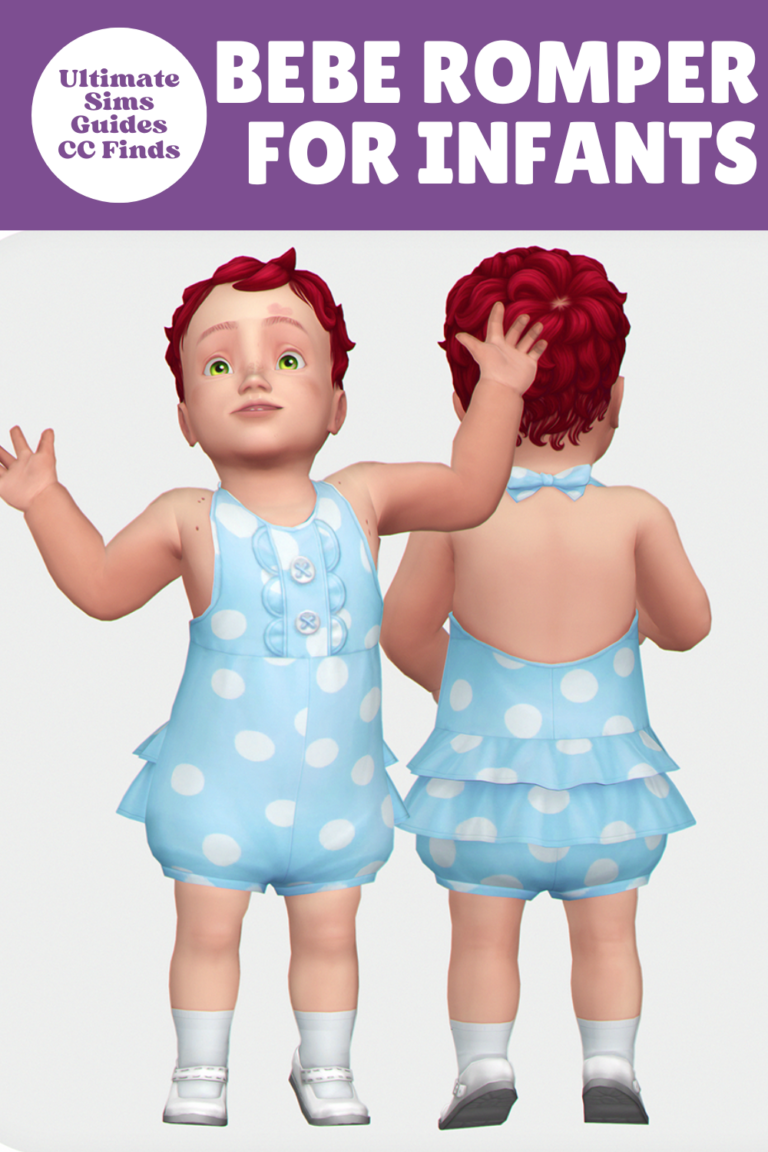 Sims 4 Infant CC You Need For The Cutest Little Ones