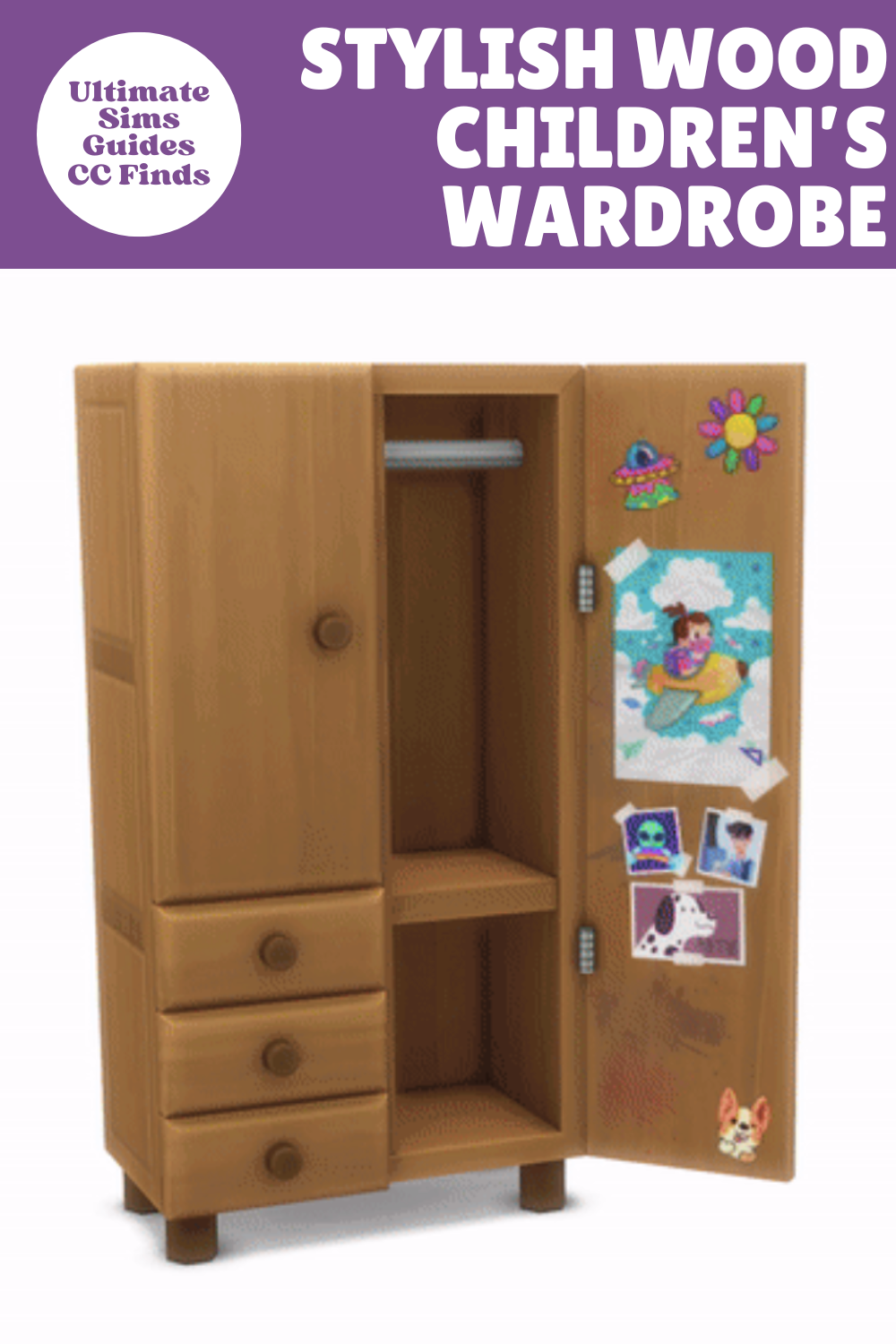 The Best Sims 4 CC Dressers & Wardrobes You Need - Ultimate Sims Guides