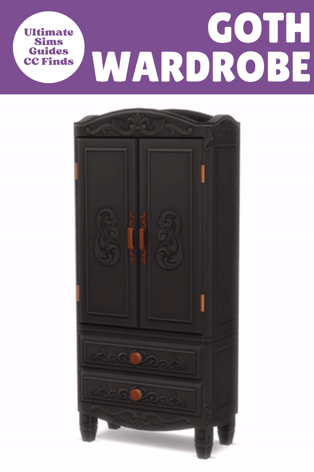 The Best Sims 4 CC Dressers & Wardrobes You Need - Ultimate Sims Guides