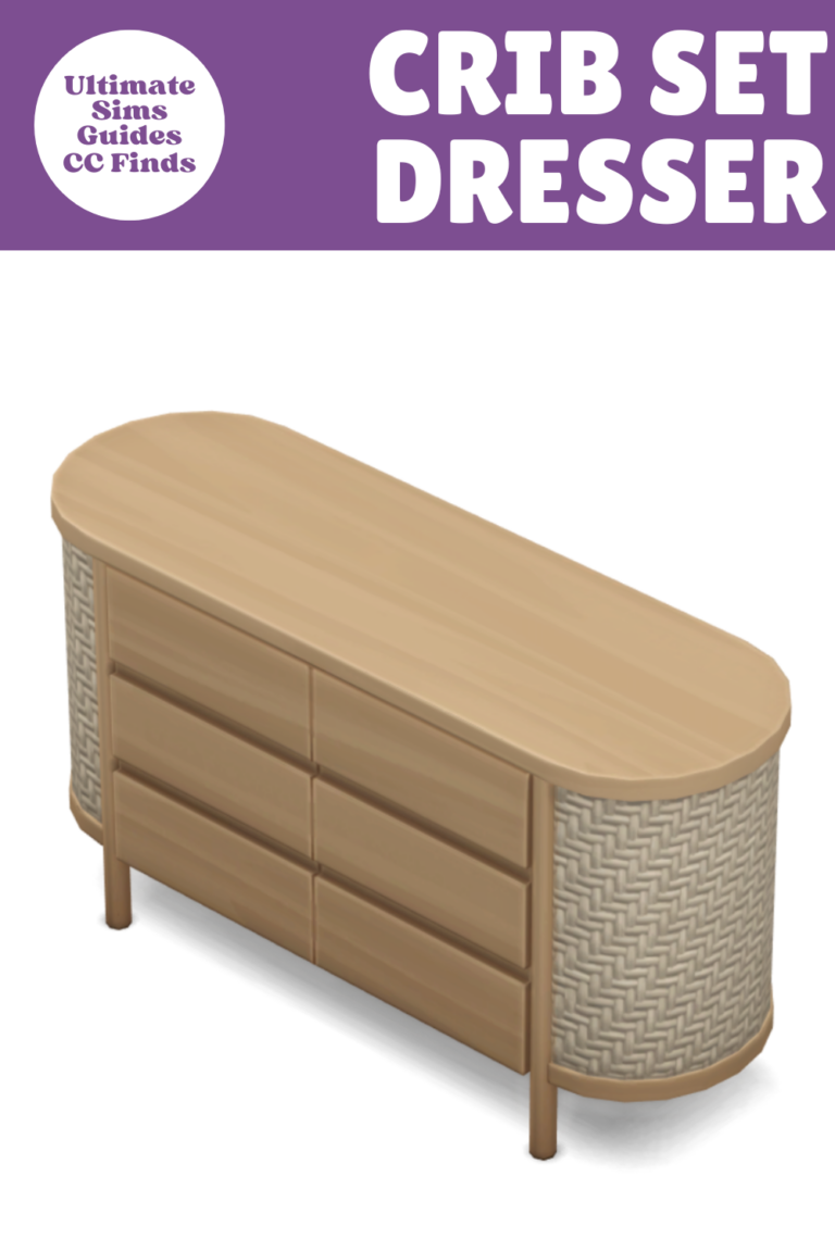 The Best Sims 4 CC Dressers & Wardrobes You Need - Ultimate Sims Guides