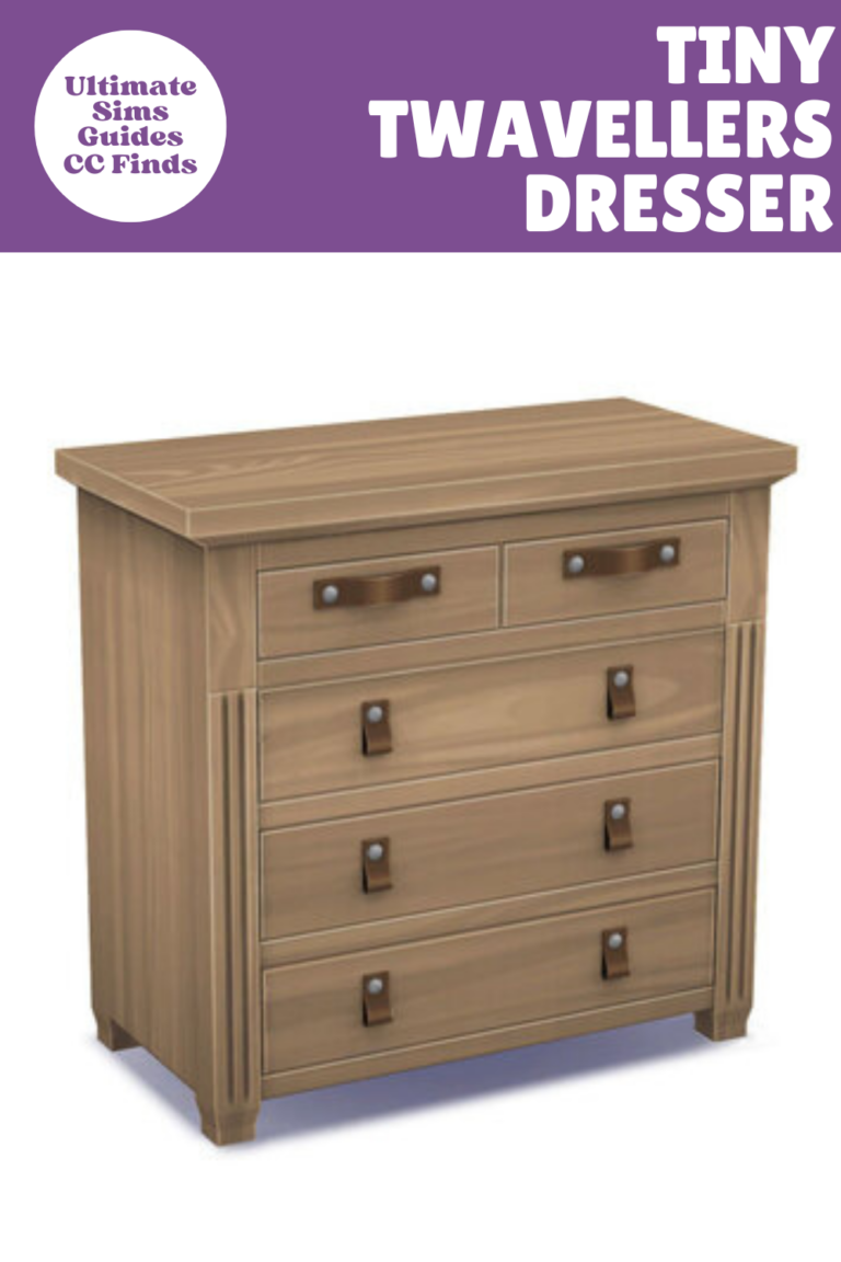 The Best Sims 4 CC Dressers & Wardrobes You Need - Ultimate Sims Guides