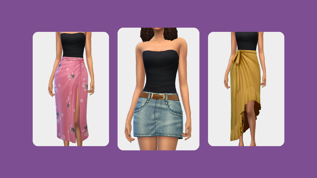 Must-Have Sims 4 CC Skirts For Your Collection