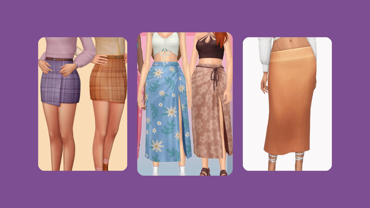 Must-Have Sims 4 CC Skirts For Your Collection