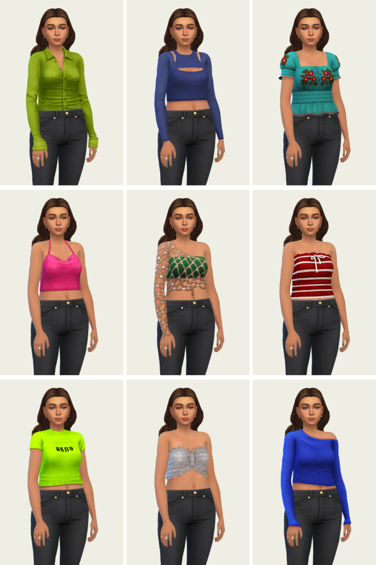 Sims 4 CC Tops You Must Add to Your Mods Folder - Ultimate Sims Guides
