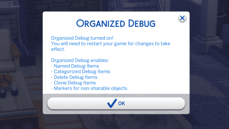 How to Use The Sims 4 Debug Cheat [2024]