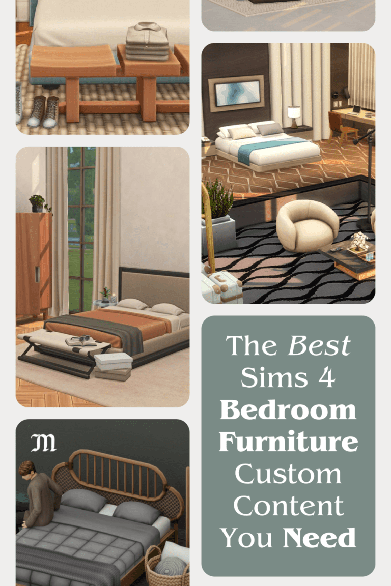 The Cutest Sims 4 CC Bedroom Sets You Need in 2025