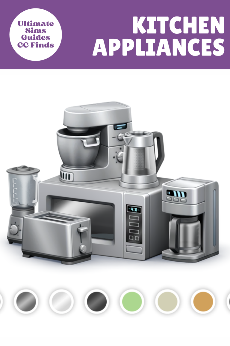 My Favourite Sims 4 Kitchen CC You Need in Your Game - Ultimate Sims Guides