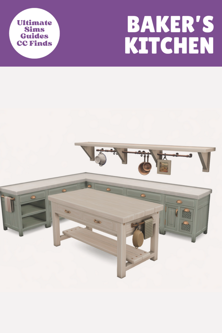 My Favourite Sims 4 Kitchen CC You Need in Your Game - Ultimate Sims Guides