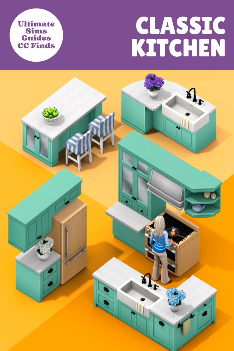 My Favourite Sims 4 Kitchen CC You Need in Your Game - Ultimate Sims Guides