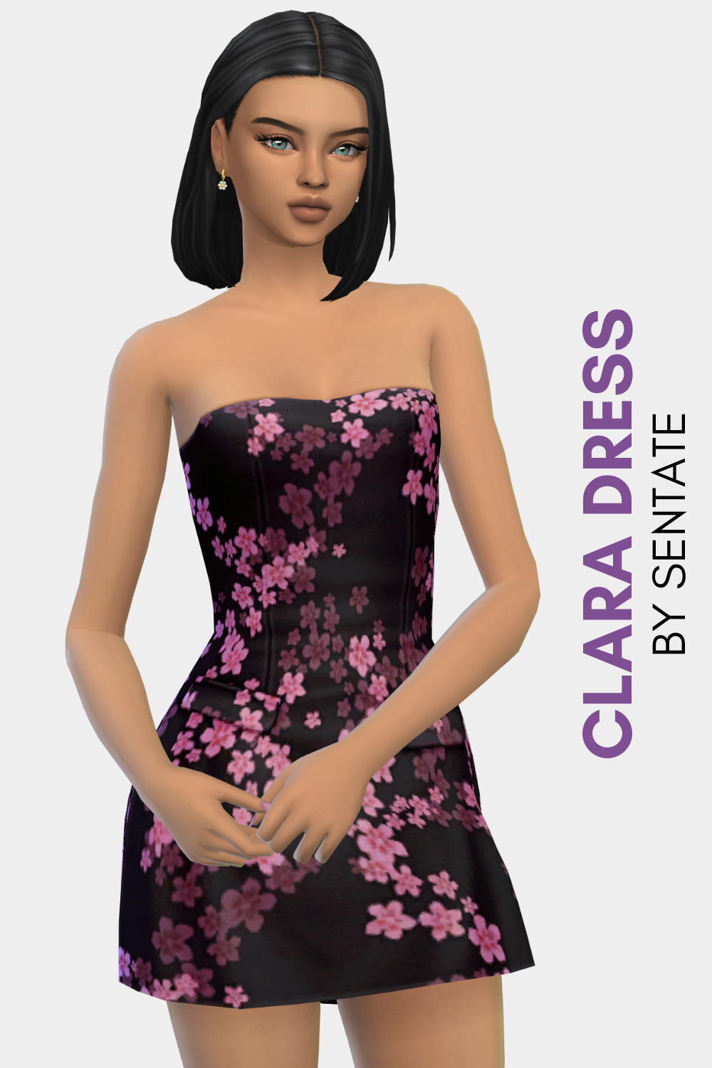 25+ Gorgeous Sims 4 CC Dresses by Sentate You Need - Ultimate Sims Guides