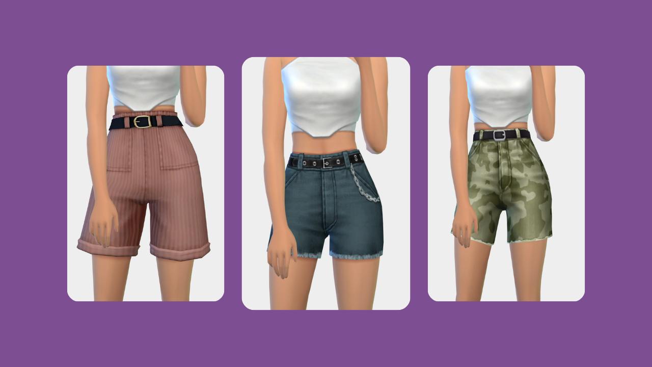 The Cutest Sims 4 CC Shorts For Your Mods Folder - Ultimate Sims Guides