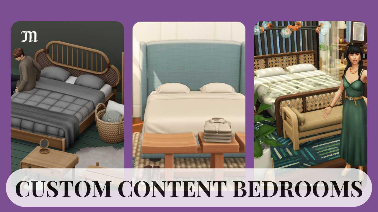 The Cutest Sims 4 CC Bedroom Sets You Need in 2025