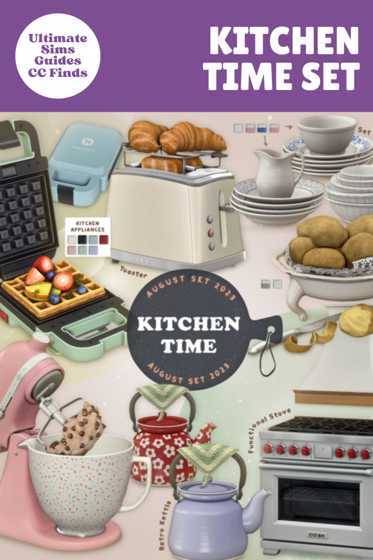 My Favourite Sims 4 Kitchen CC You Need in Your Game - Ultimate Sims Guides