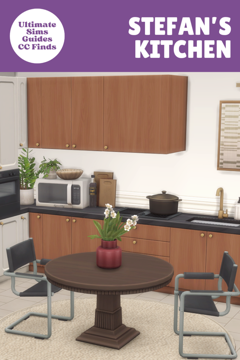 My Favourite Sims 4 Kitchen CC You Need in Your Game - Ultimate Sims Guides