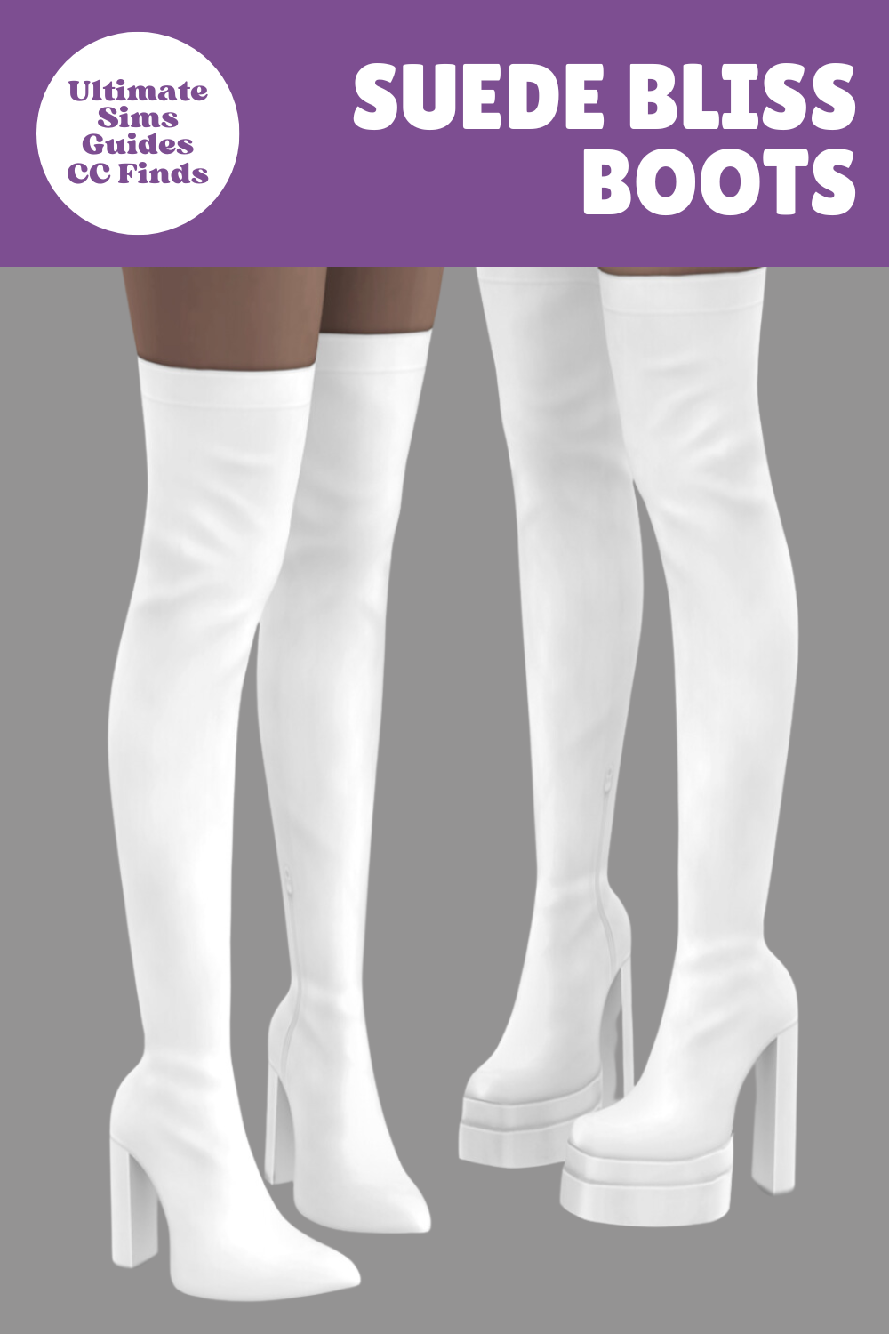 My Favourite Sims 4 CC Boots That You Need to Check Out - Ultimate Sims ...