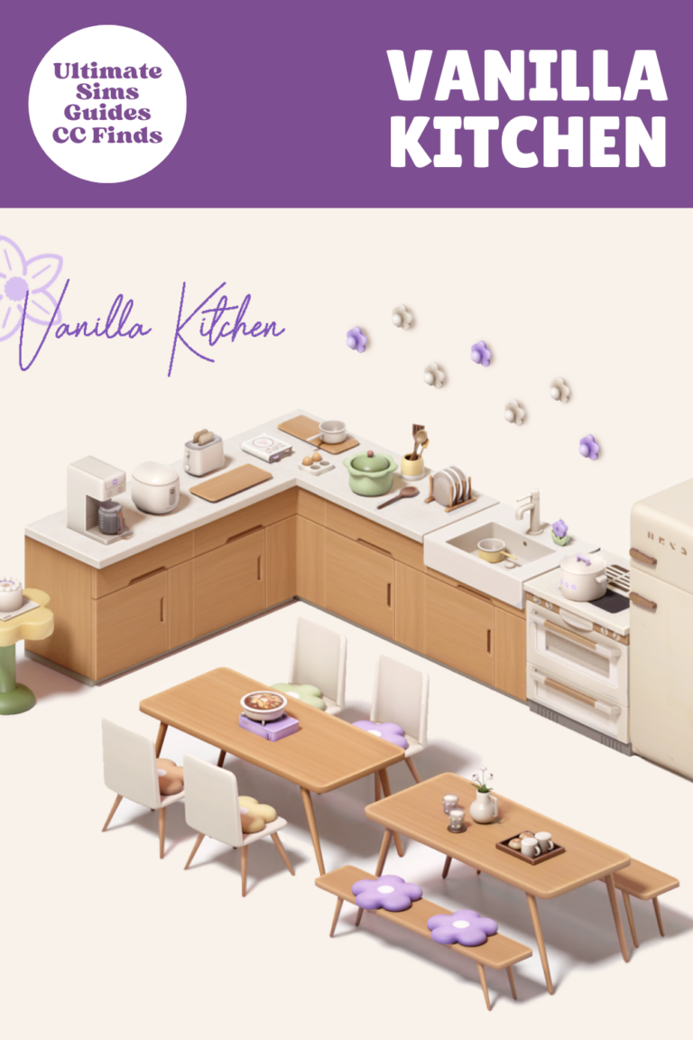 My Favourite Sims 4 Kitchen CC You Need in Your Game - Ultimate Sims Guides