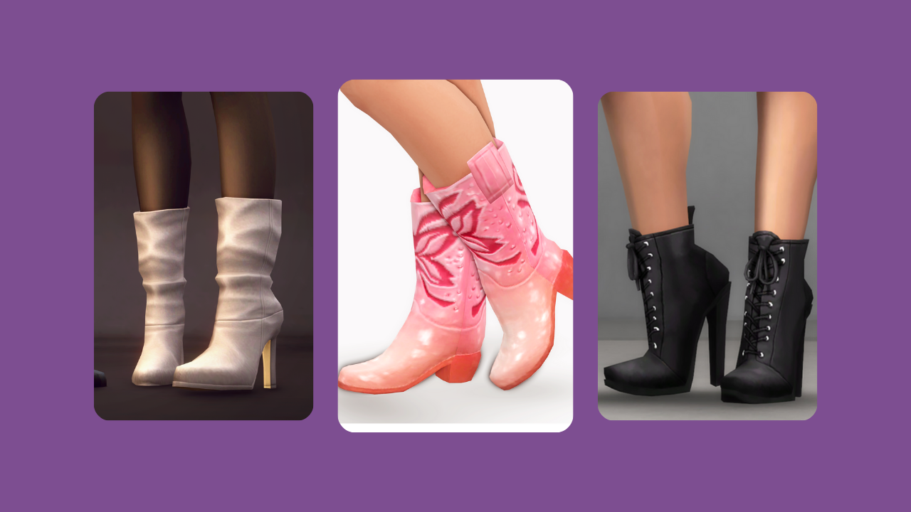 My Favourite Sims 4 CC Boots That You Need to Check Out - Ultimate Sims ...