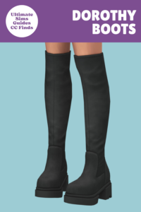 My Favourite Sims 4 CC Boots That You Need to Check Out - Ultimate Sims ...