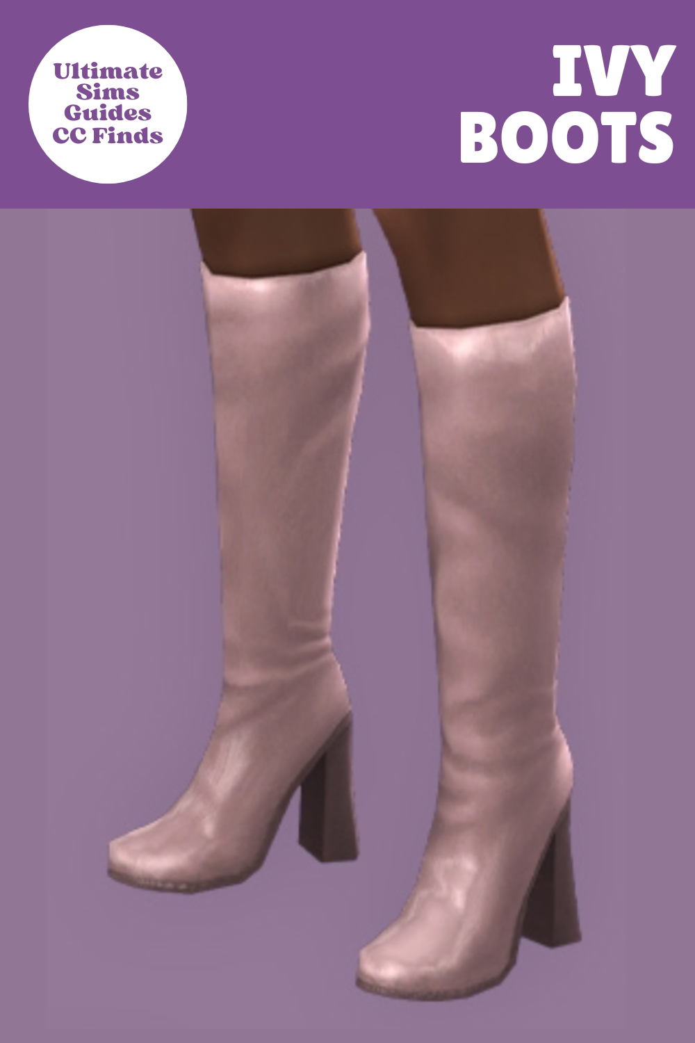 My Favourite Sims 4 CC Boots That You Need to Check Out - Ultimate Sims ...