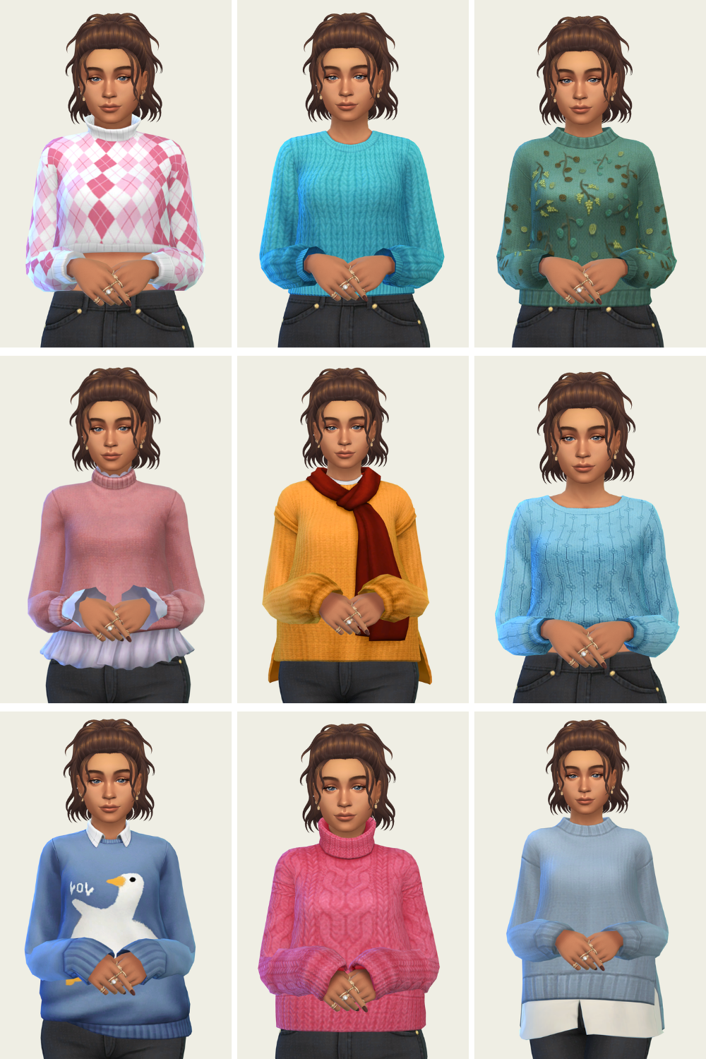 My Must-Have Sims 4 CC Sweaters You Should Download - Ultimate Sims Guides