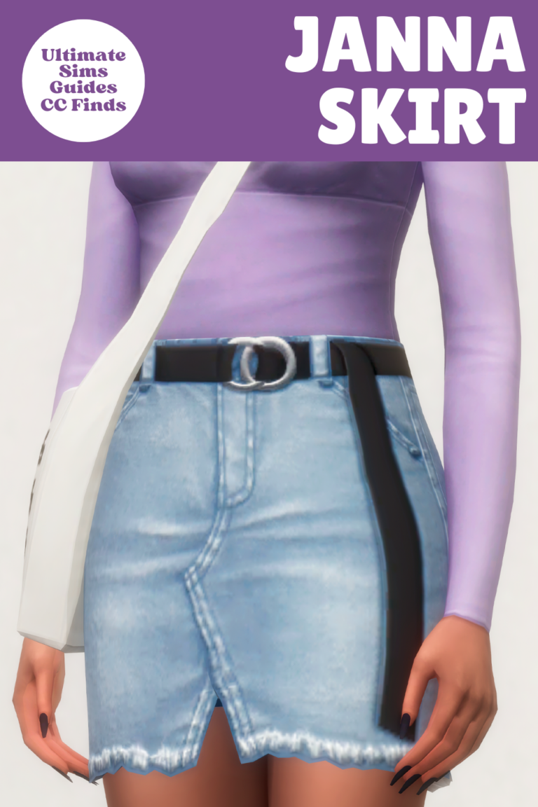 The Cutest Sims 4 CC Mini Skirts You Need in 2025 - Ultimate Sims Guides