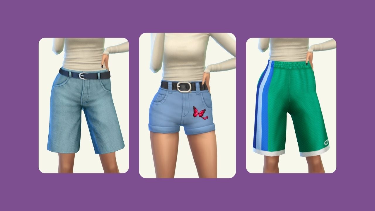 The Cutest Sims 4 CC Shorts For Your Mods Folder - Ultimate Sims Guides