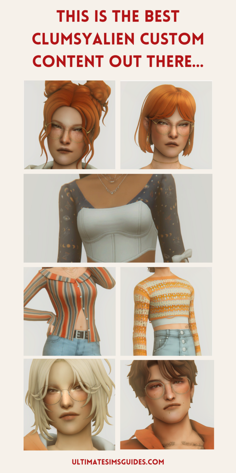 The Best Sims 4 CC Pieces by Clumsyalien – Ultimate Sims Guides