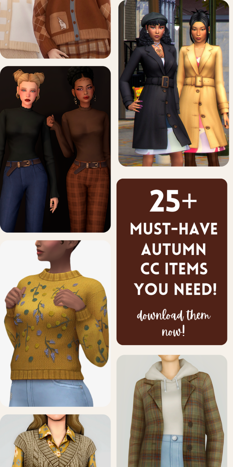 The Coziest Sims 4 Autumn CC You Should Check Out – Ultimate Sims Guides