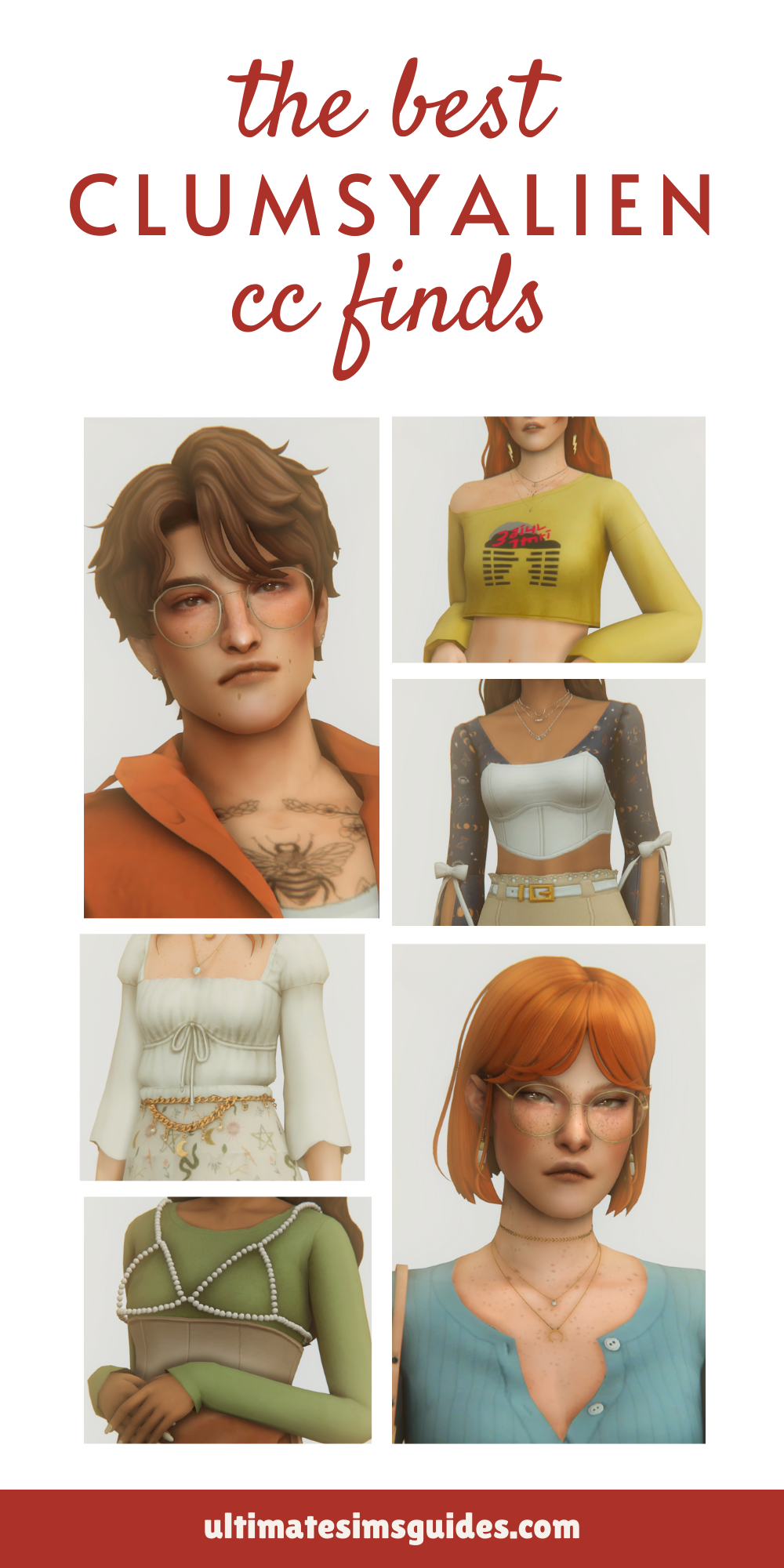 The Best Sims 4 CC Pieces by Clumsyalien – Ultimate Sims Guides