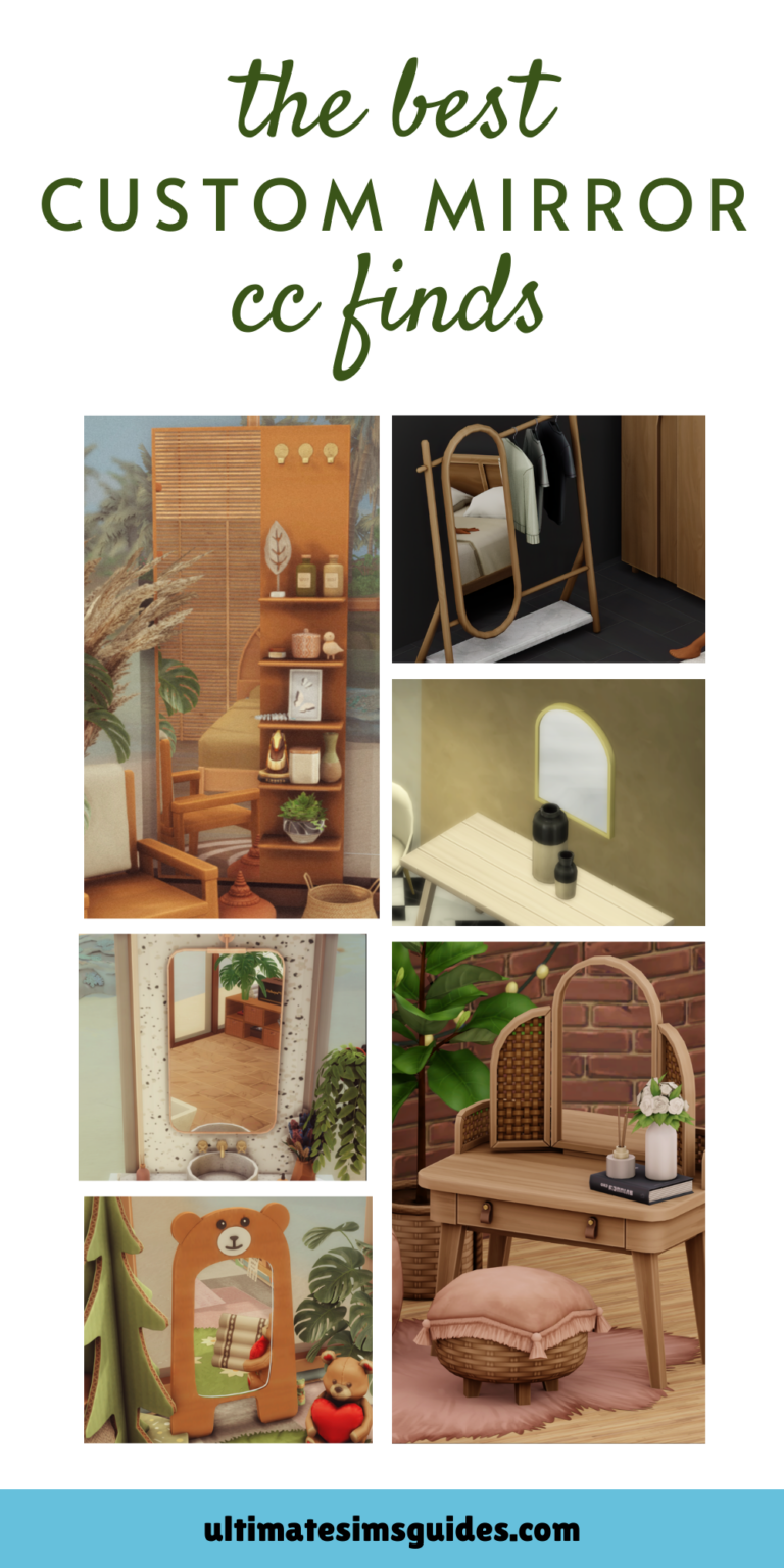 These Are The Best Sims 4 CC Mirrors You Need – Ultimate Sims Guides