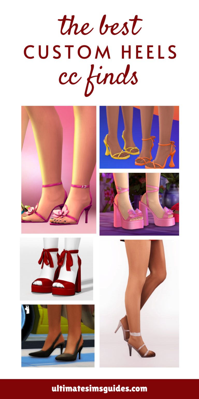 The Cutest Sims 4 CC Heels You Should Download – Ultimate Sims Guides