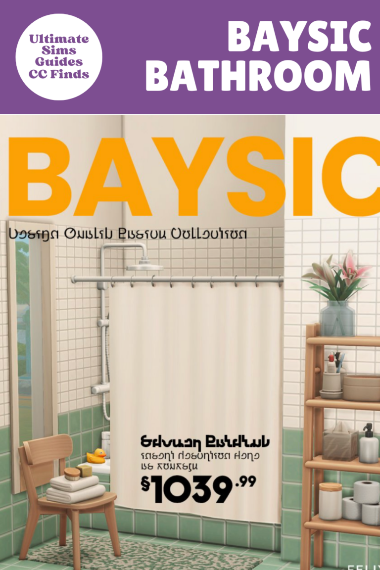 You Need These Pieces of Sims 4 Bathroom CC In Your Game - Ultimate Sims Guides