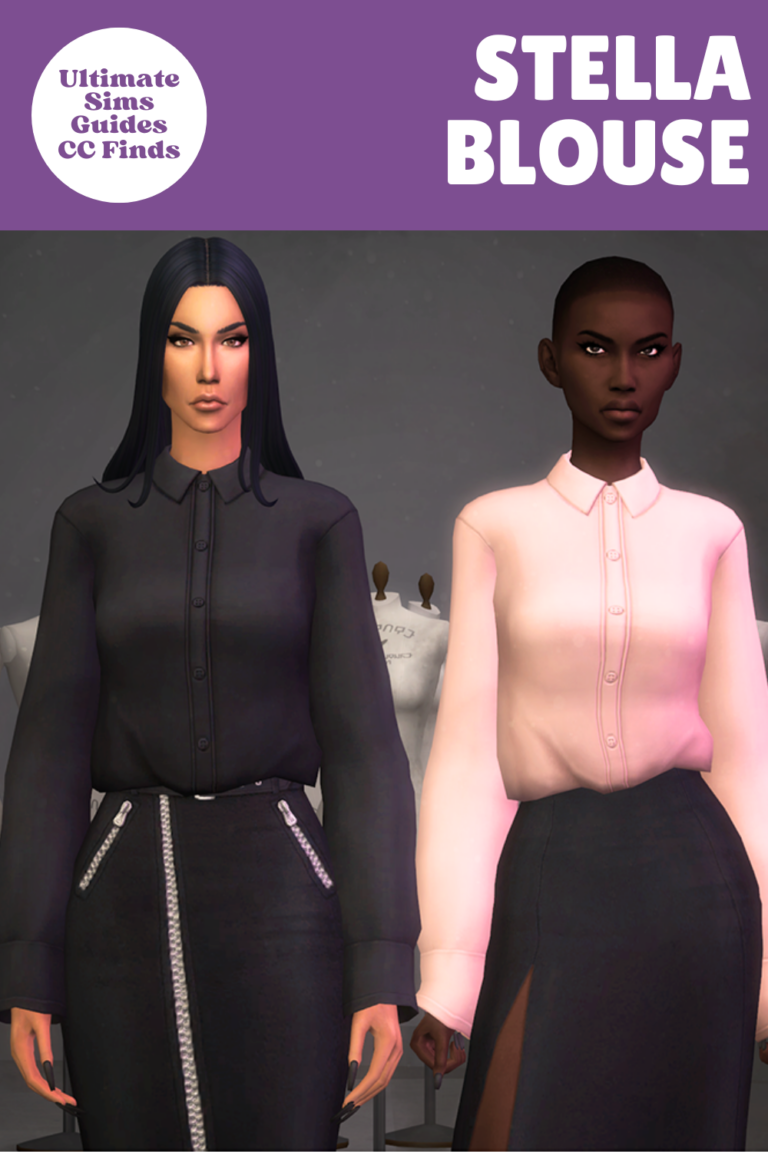 You Need These Beautiful Sims 4 CC Blouses – Ultimate Sims Guides
