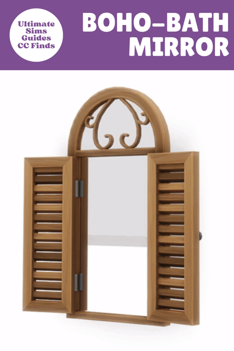 These Are The Best Sims 4 CC Mirrors You Need - Ultimate Sims Guides