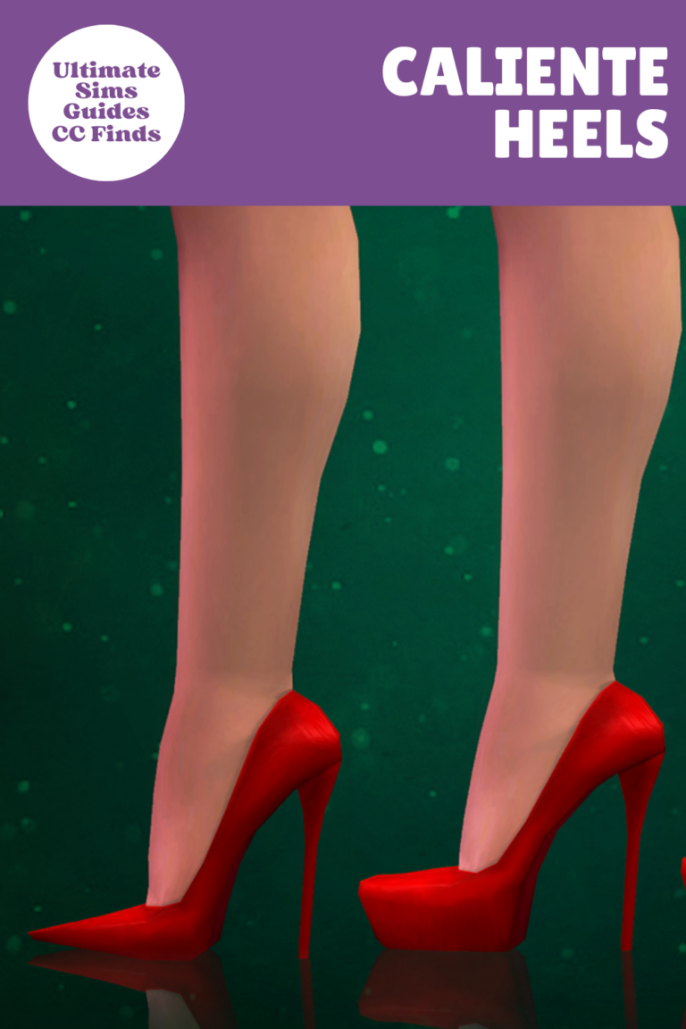 The Cutest Sims 4 CC Heels You Should Download - Ultimate Sims Guides