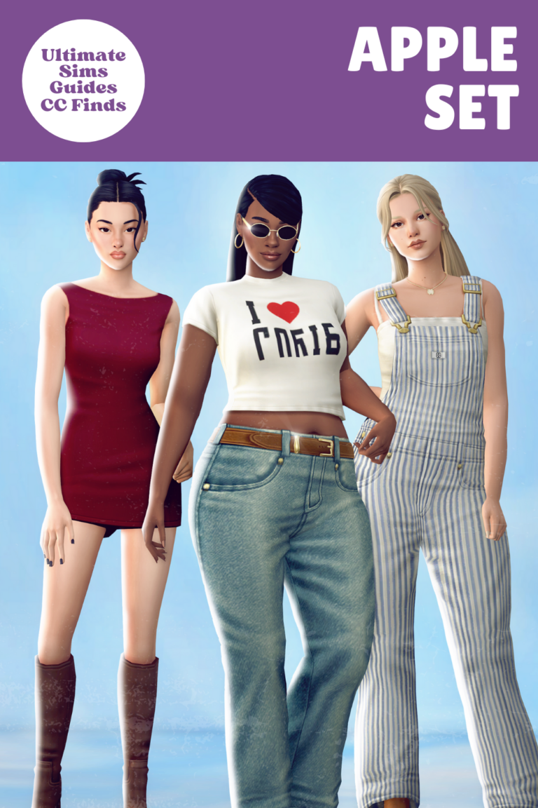 You Need to Check Out These Sims 4 CC Clothing Sets - Ultimate Sims Guides