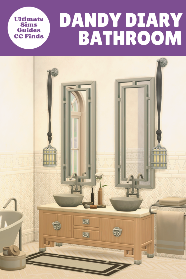 You Need These Pieces of Sims 4 Bathroom CC In Your Game - Ultimate Sims Guides