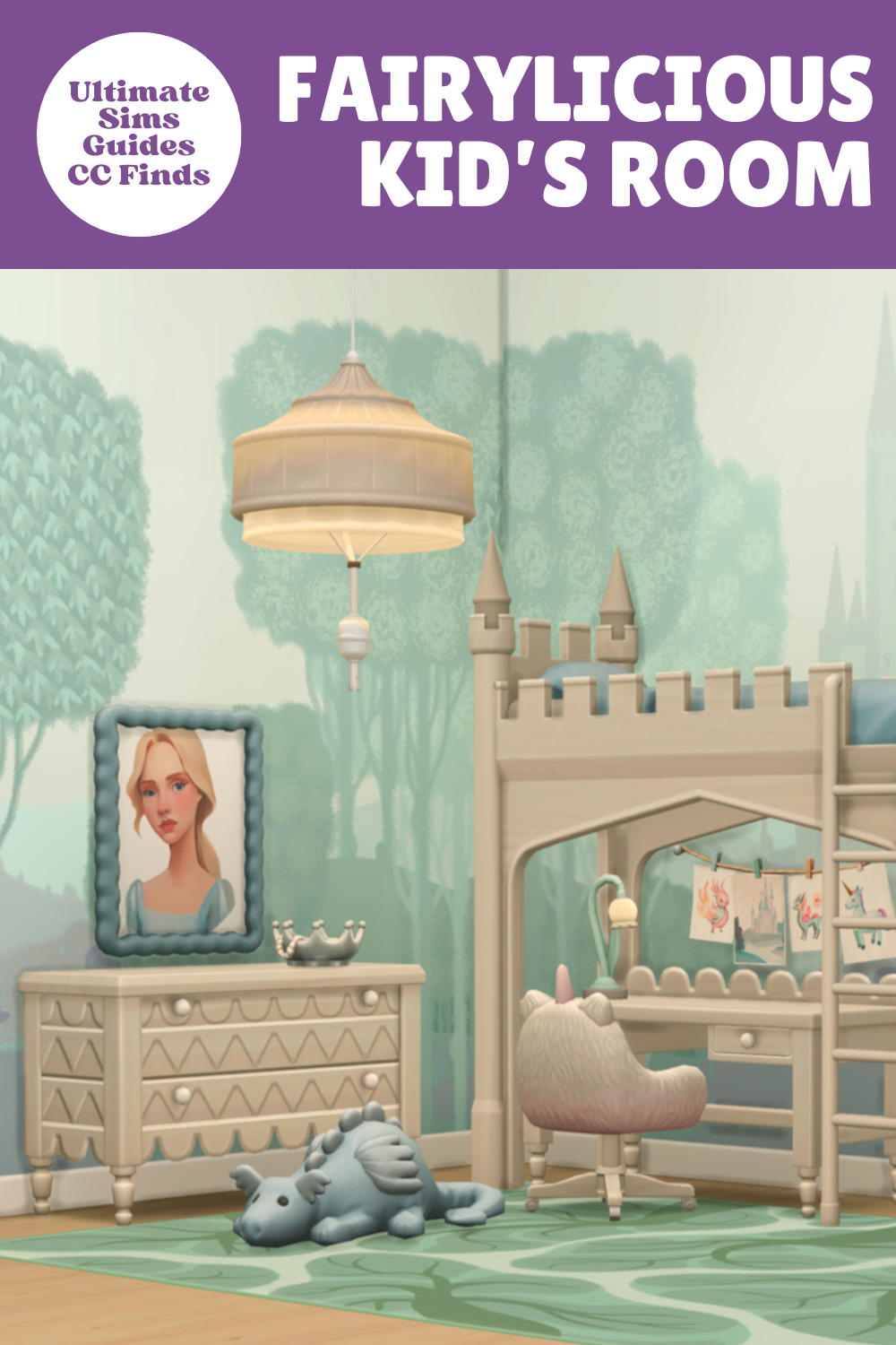 My Favourite Sims 4 Kid's Bedroom CC That You'll Love - Ultimate Sims ...