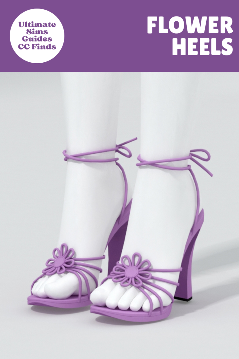 The Cutest Sims 4 CC Heels You Should Download - Ultimate Sims Guides