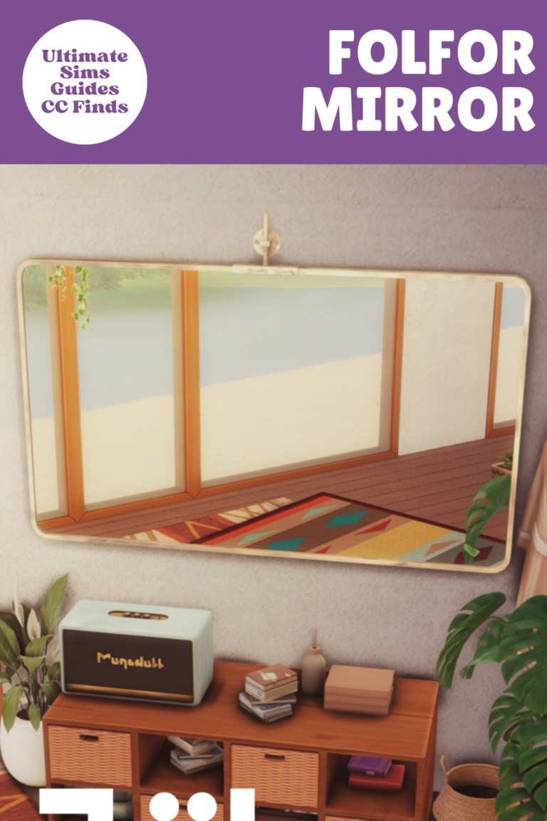 These Are The Best Sims 4 CC Mirrors You Need - Ultimate Sims Guides