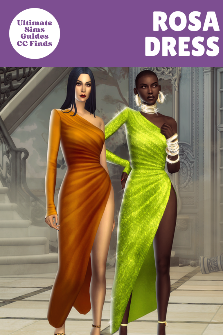 These Are The Best Sims 4 CC Formal Dresses For Your Sim’s Next Event ...