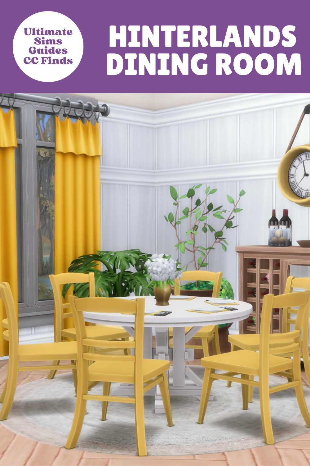 The Cutest Sims 4 CC Dining Room Furniture You'll Love - Ultimate Sims ...
