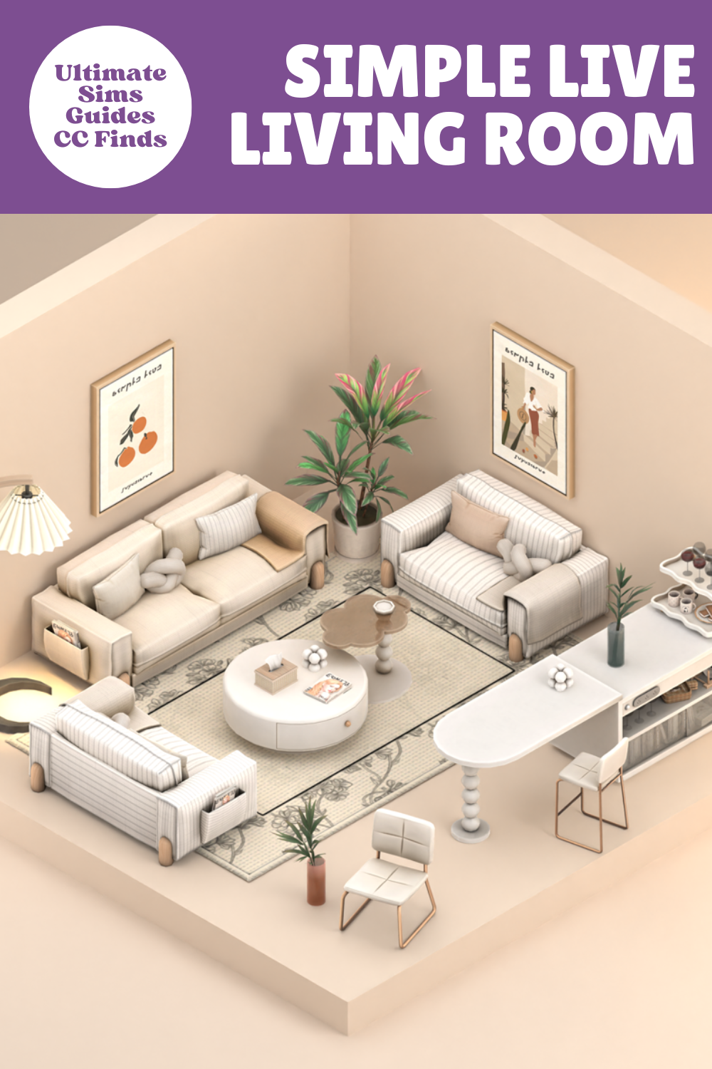 The Best Sims 4 Living Room CC That You Need - Ultimate Sims Guides