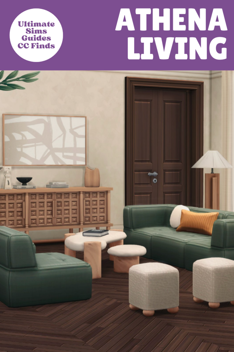 The Best Sims 4 Living Room CC That You Need - Ultimate Sims Guides
