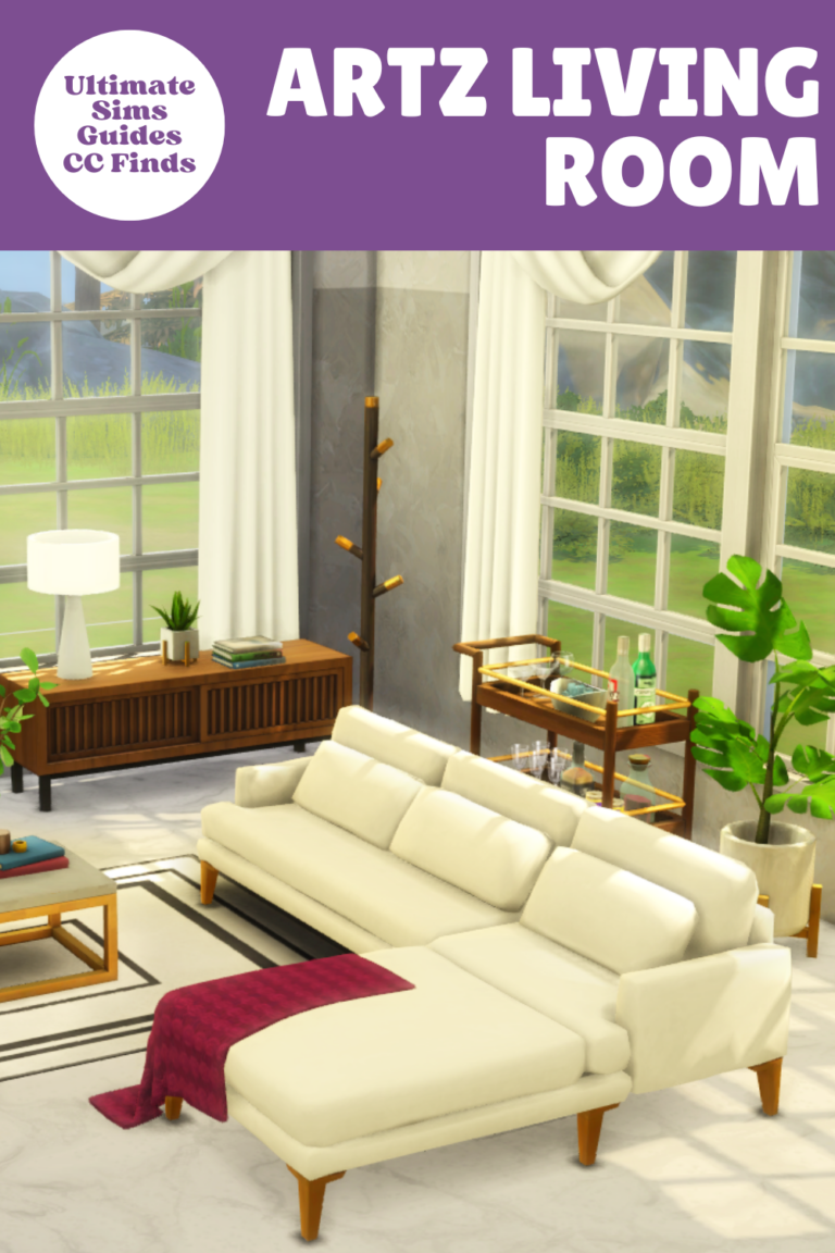 The Best Sims 4 Living Room CC That You Need - Ultimate Sims Guides
