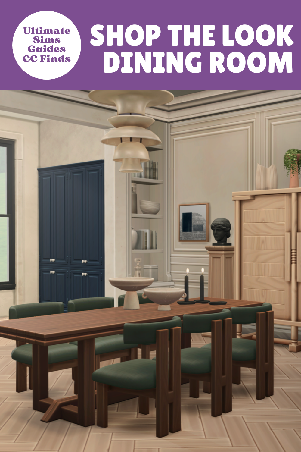 The Cutest Sims 4 CC Dining Room Furniture You'll Love - Ultimate Sims ...