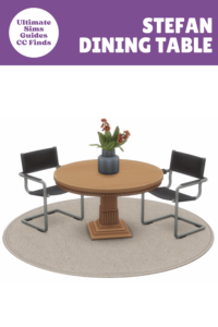 The Cutest Sims 4 CC Dining Room Furniture You'll Love - Ultimate Sims ...