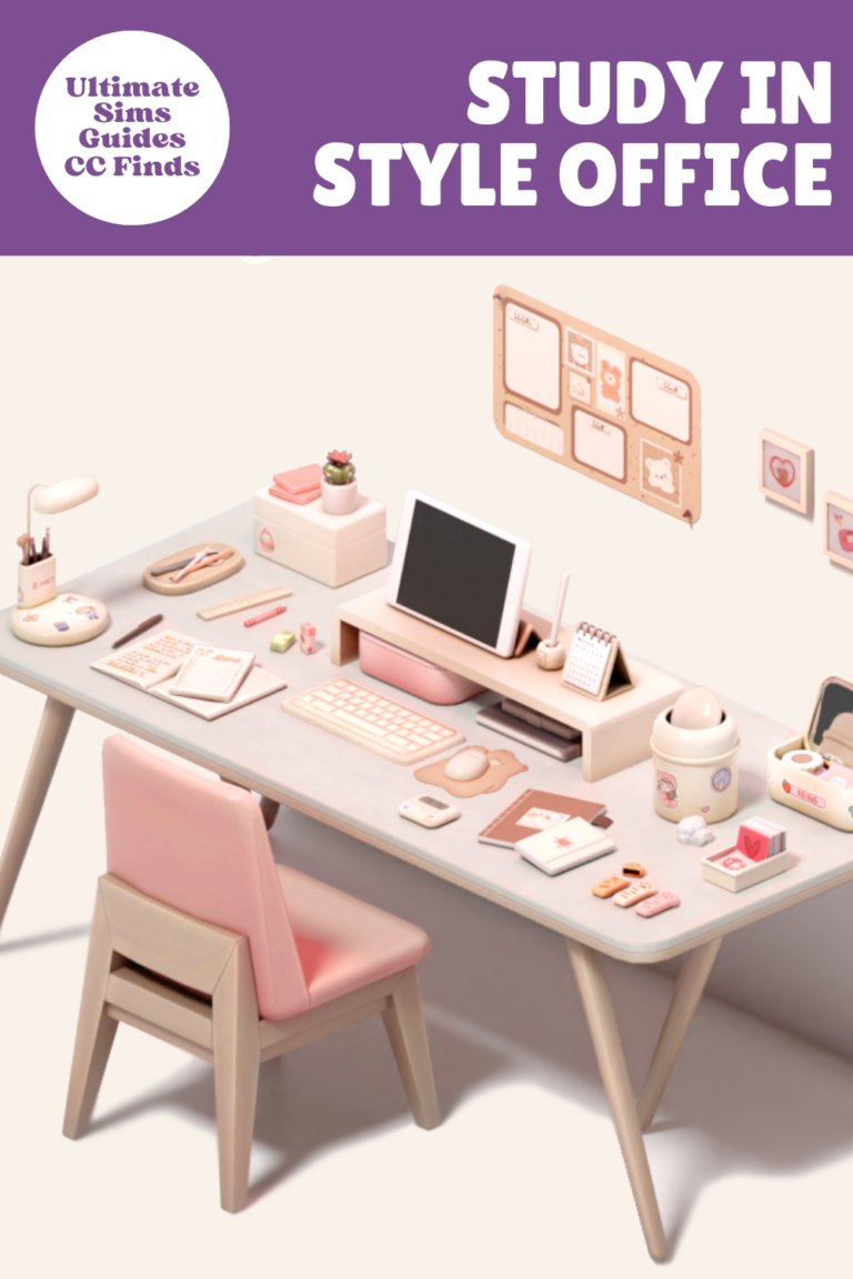 The Best Sims 4 CC Office Furniture You'll Love - Ultimate Sims Guides