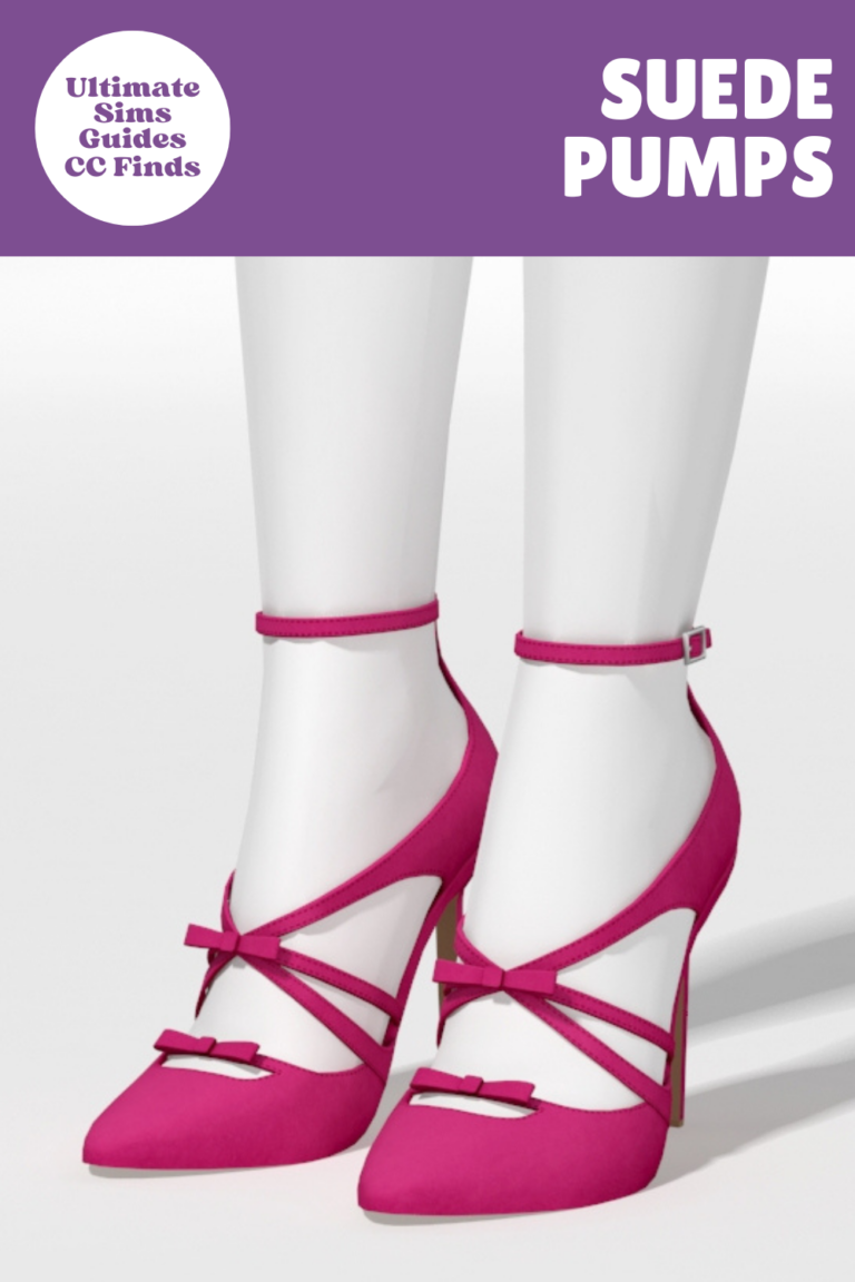 The Cutest Sims 4 CC Heels You Should Download - Ultimate Sims Guides